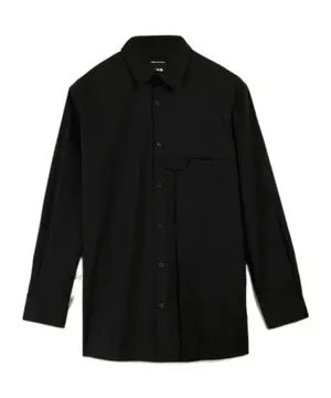 Y3 Pleated Pocket Shirt