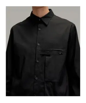 Y3 Pleated Pocket Shirt
