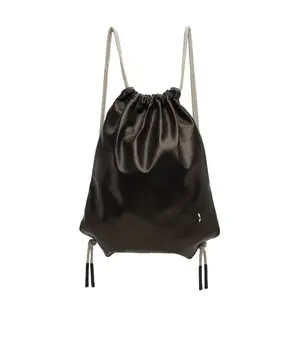 Rick Owens Concordians Drawstring Backpack - Black