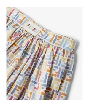 Fendi Junior Ff Logo Elasticated Shorts
