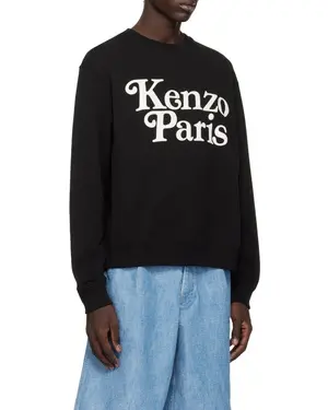 Kenzo Logo Printed Crewneck Sweatshirt