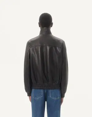 Valentino Garavani Leather Bomber Jacket
