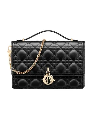 Dior Miss Top Handle Bag - Black