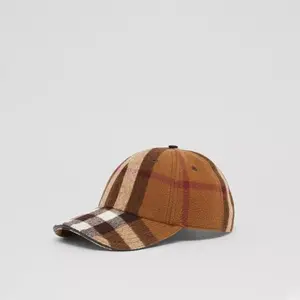 Burberry Check-print Baseball Cap