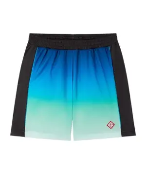 Casablanca Blue Green Gradient Football Shorts