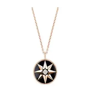 Dior Medium Rose Des Vents Medallion