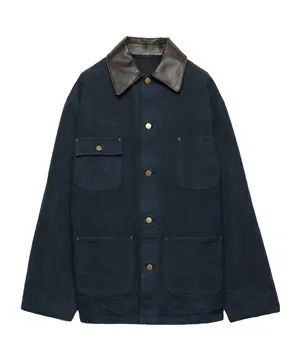 Prada Canvas Work Jacket - Blue