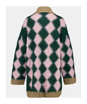 La DoubleJ Crochet Cardigan