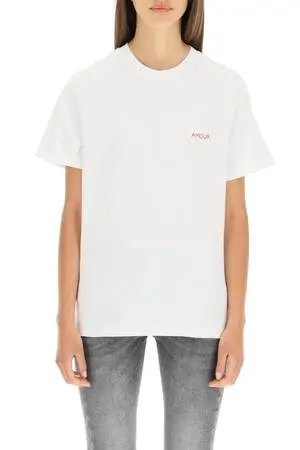 Maison Labiche Slogan Embroidered T-shirt
