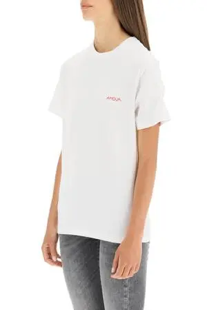 Maison Labiche Slogan Embroidered T-shirt
