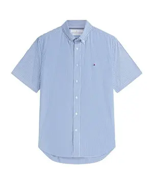 Tommy Hilfiger Short-sleeved Shirt - Blue