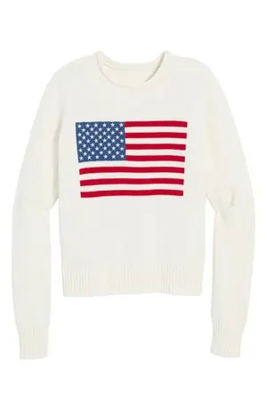 Vineyard Vines Katie Cotton Americana Rollneck Sweater