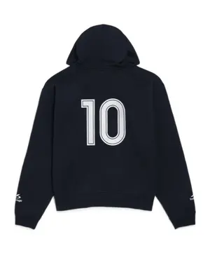 Balenciaga Soccer Oversized Zip-up Hoodie