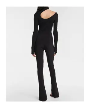 Norma Kamali Spat Jersey Leggings