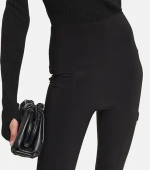 Norma Kamali Spat Jersey Leggings