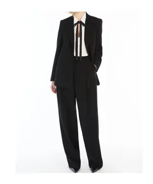 Max Mara Long-sleeved Suit Jacket