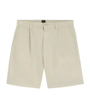 Hugo Boss Belt Loop Shorts - Nude