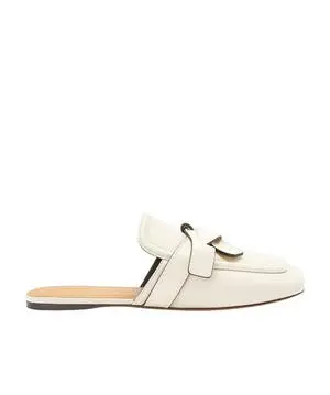 Loewe Gate Flat Mule In Calfskin
