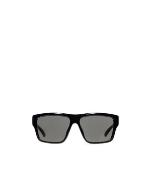 Gucci Geometric Frame Sunglasses - Black