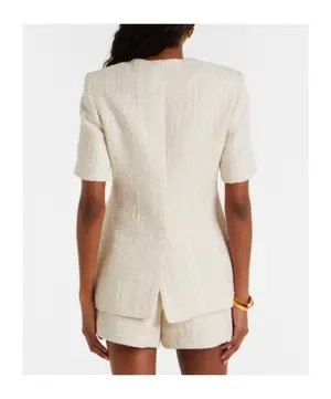 Veronica Beard Bodie Cotton-blend Tweed Jacket