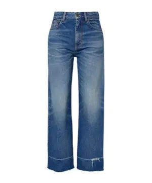 Chloé Cropped Wide-leg Jeans - Blue
