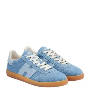 Hogan Denim Sneakers - Blue