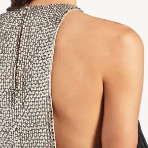Balenciaga Embroidered Cape-effect Maxi Dress