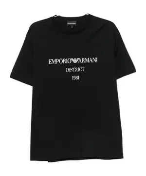 Emporio Armani Short-sleeved T-shirt - Black