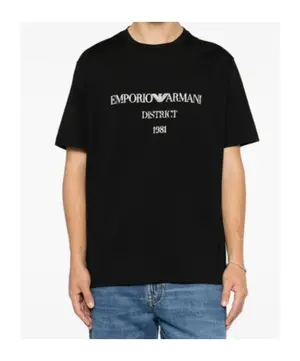 Emporio Armani Logo-print Crew-neck T-shirt