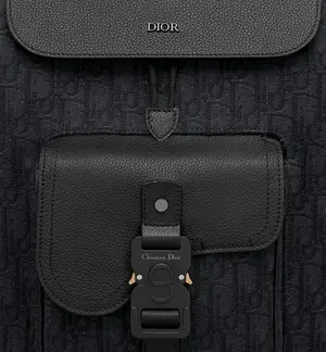 Dior Saddle Backpack
