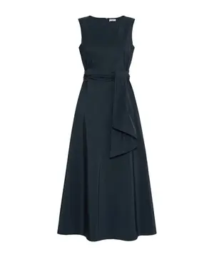Max Mara Sleeveless Dress - Navy Blue