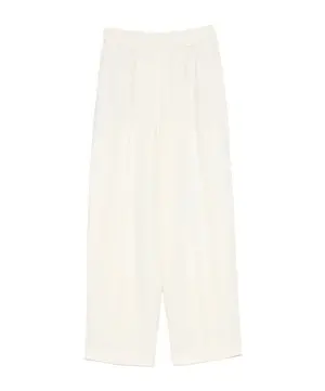 Fabiana Filippi Pleated Casual Pants - White
