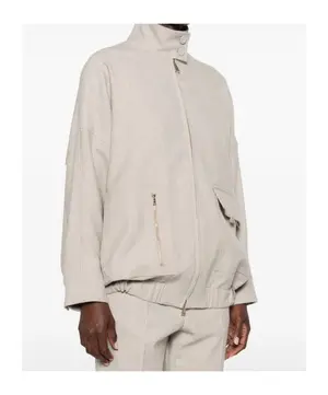 Fabiana Filippi Zipper Casual Jacket