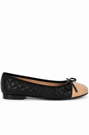 MENINA STEP Margot Ballet Flat Black