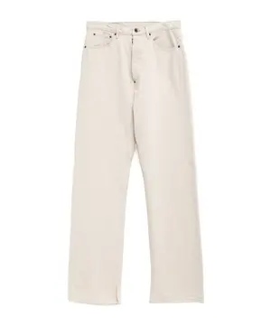 MAISON MARGIELA Wide-leg Jeans - Cream
