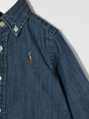 Polo Ralph Lauren Embroidered Logo Denim Shirt