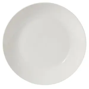 GIBSON HOME 17-piece Porcelain Dinnerware Set For 4 With Metal Rack