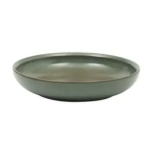 GIBSON ELITE Beckett 4-piece Stoneware Shallow Pasta Bowls Set - Multicolors