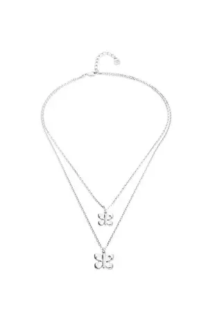 UNODE50 Double Butterfly & Pearl Necklace