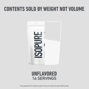 ISOPURE Zero Carb 100% Whey Protein Isolate Powder, Unflavored, 25g Protein