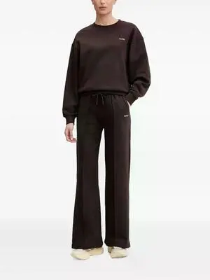 Guess Nat" Logo-print Drop-shoulder Sweatshirt