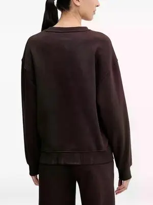 Guess Nat" Logo-print Drop-shoulder Sweatshirt