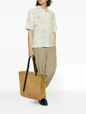 ALLSAINTS Breeezer Printed Short-sleeve Shirt