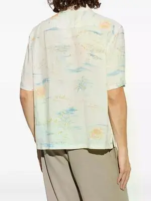 ALLSAINTS Breeezer Printed Short-sleeve Shirt