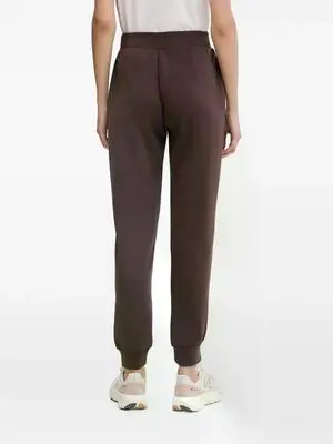 Guess Logo Plaque Cuffed Track Pants