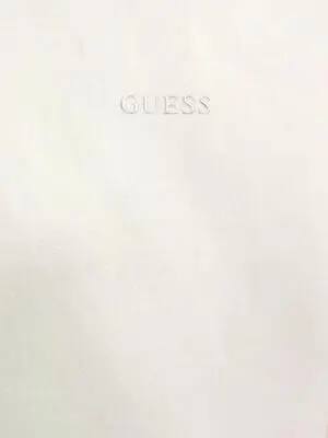 Guess Logo Plaque Drop-shoulder Sweatshirt