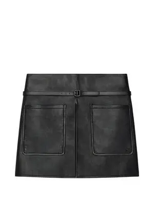 Courreges Leather Skirts