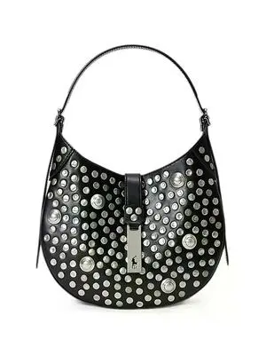 Polo Ralph Lauren Small Studded Leather Shoulder Bag