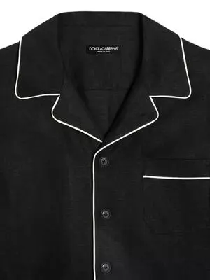 Dolce & Gabbana Piping-detail Chest-pocket Shirt