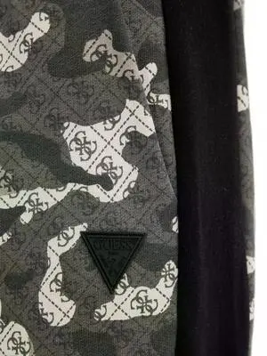 Guess Logo-print Camouflage-pattern Track Pants